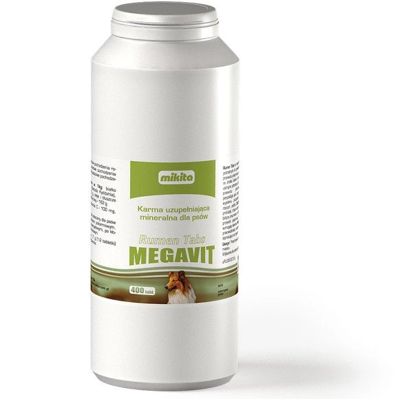 Mikita Rumen Tabs Megavit - tabletki dla psów ze spaczonym apetytem ...